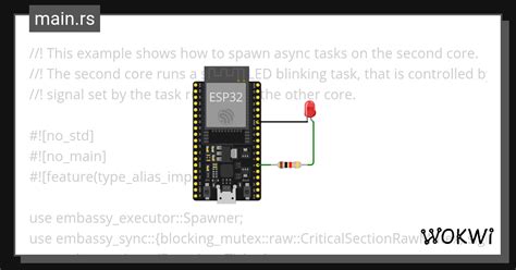 [esp32 rust no std ] blinky copy wokwi esp32 stm32 arduino