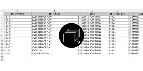 Create Sheets From Excel With Dynamo Parametric Monkey