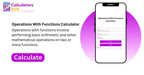Operations With Functions Calculator Online