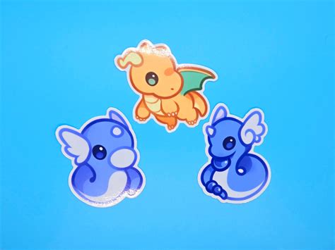 Chibi Dratini Cute Dragonair Dratini Merch And Ts For Sale
