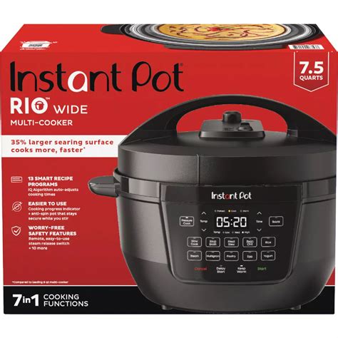 Instant Pot Rio 75 Qt Multi Cooker True Value Hardware