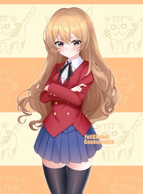 Aisaka Taiga Toradora Drawn By Felixkohai Danbooru