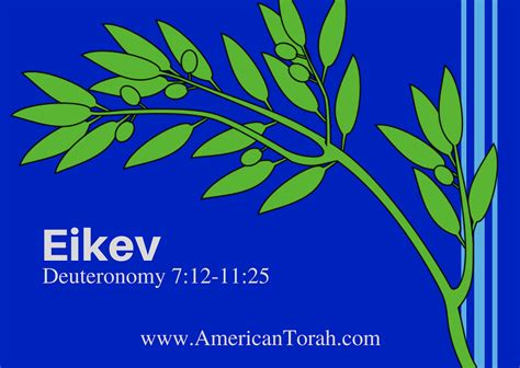 Parsha Eikev Apostolic Readings Links And Videos American Torah