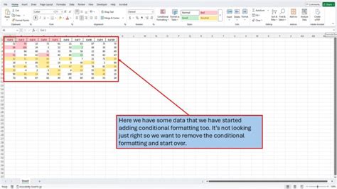How To Remove Conditional Formatting In Excel Entire Worksheet Marks Excel Tips
