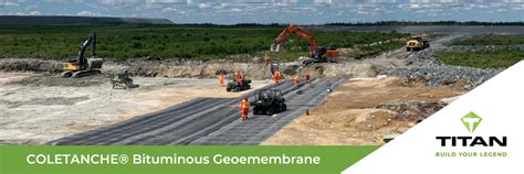 Coletanche® Bituminous Geomembrane Containment Liner