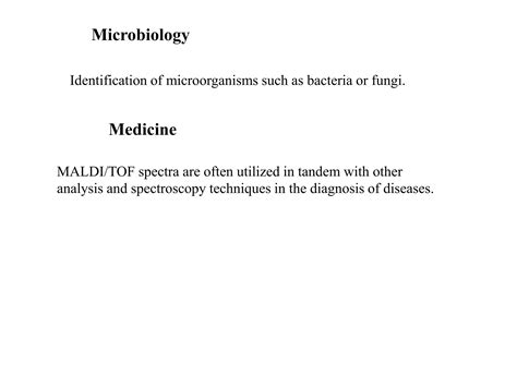 Maldi Tof In Proteomics Genomics Pptx
