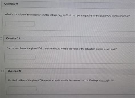 Solved Question 17 The Figure Below Shows A Voltage Divider