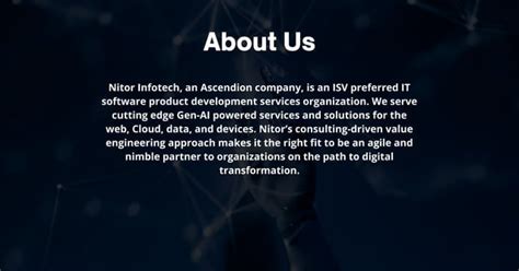 Nitor Infotech Future Of Product Engineering Ppt