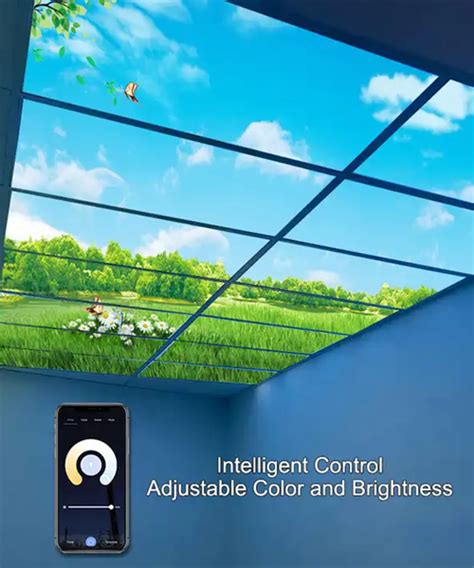 Artificial Sunlight Ceiling Panel Light
