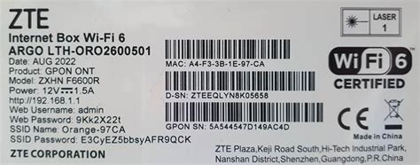 Cum Schimb Parola Rețelei Wi Fi Pe Routerul De Fibră Optică Zte F6600r