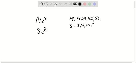 Solved Find The Least Common Multiple Lcm Of Each Pair Of Monomials