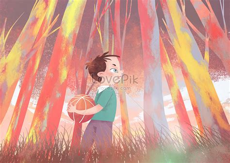 장난 소년 일러스트 무료 다운로드 Lovepik