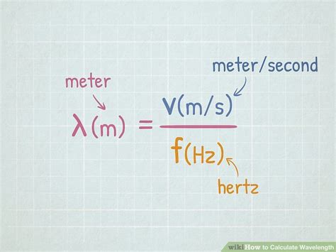 How To Calculate Wavelength Steps With Pictures WikiHow