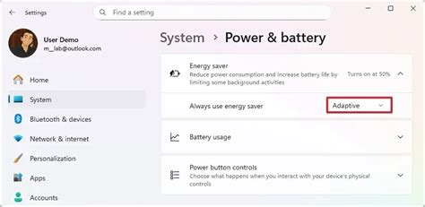 Enhance Windows 11 Battery Life By Enabling Adaptive Energy Saver Mode