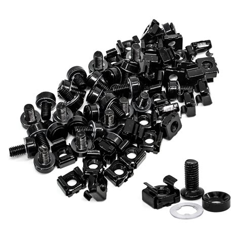 S And Screws 40 Sets M6 X 16mm Rack Mount S And Screws Kit Server Cabinet Hardware With Lock