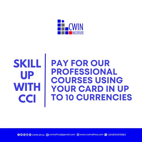Buy CCI Professional Courses By CWIN Certification Institute On Selar