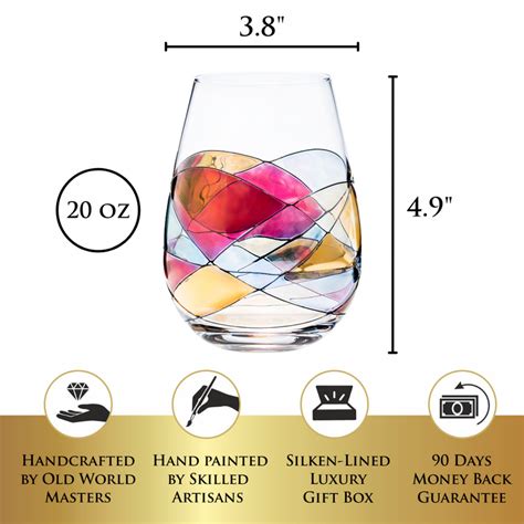 The Best Unique Stemless Small Wine Glasses And Sets Cornet Barcelona