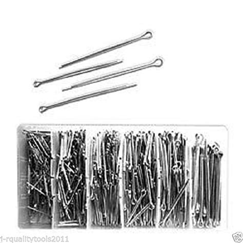 555 PC STEEL METAL COTTER KOTTER KEY PIN ASSORTMENT KIT SET Amazon Com Industrial Scientific