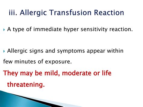 Blood Transfusion Reaction PPTX