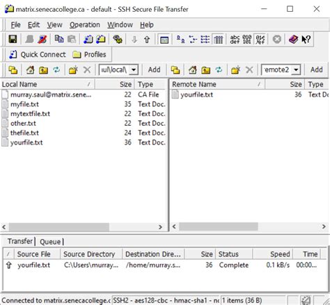 Tutorial 6 File Transfer And Sending Email Messages Ops145 Introduction To Unixlinux And