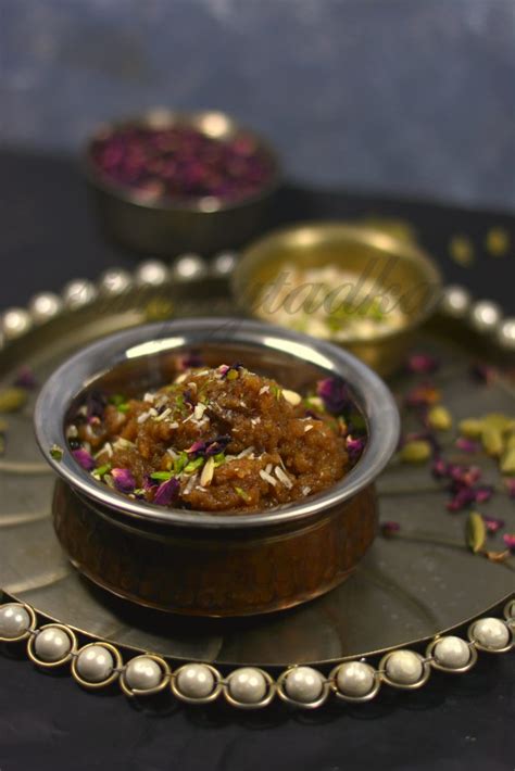 Aate Ka Halwa Wheat Flour Pudding Recipe Simply Tadka