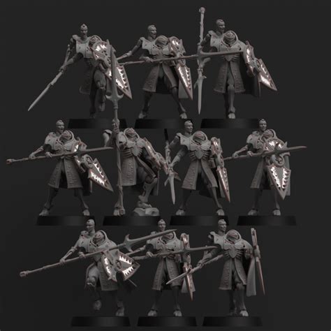 3d Printable Artificer Courts Creche Guard By Divergingrealm