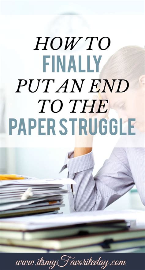 Conquer Paper Clutter With These Simple Rules