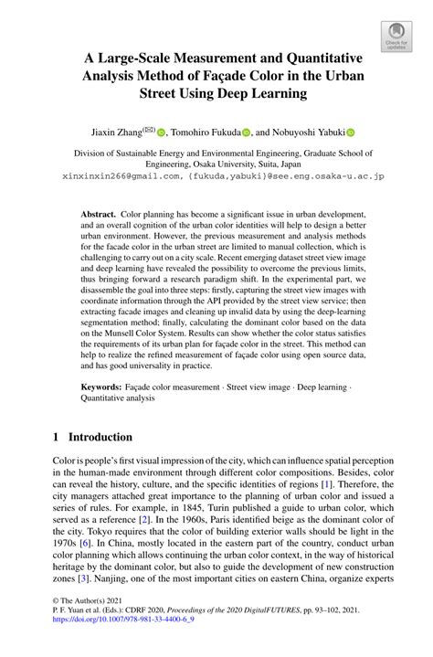 Pdf A Large Scale Measurement And Quantitative Analysis Method Of