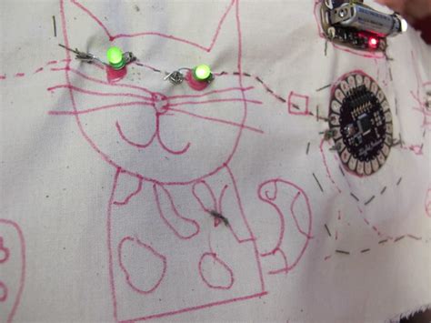 Wearable Technology Bootcamp With Lilypad Arduino Technocamps Aberystwyth Rain Ashford