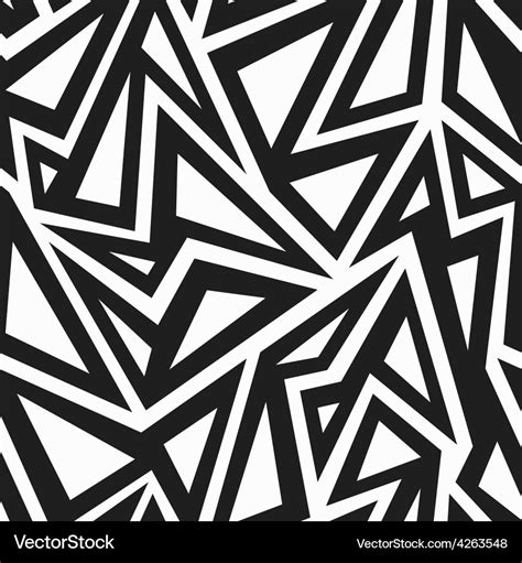 Geometric Tribal Pattern Royalty Free Vector Image