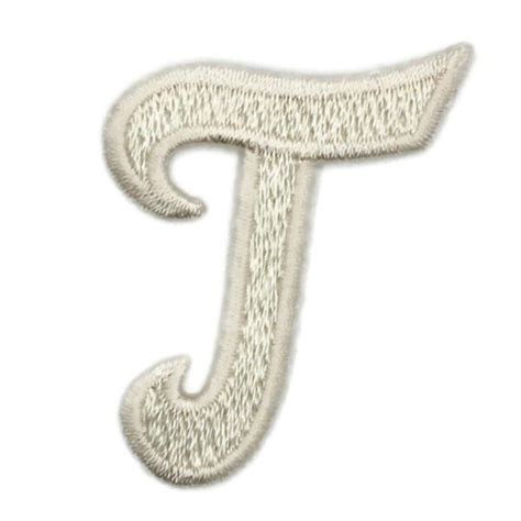 Athletic Script 2 Inch White T Joysa