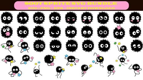 anime svg sprites candy svg cut files for cricut png eps soot