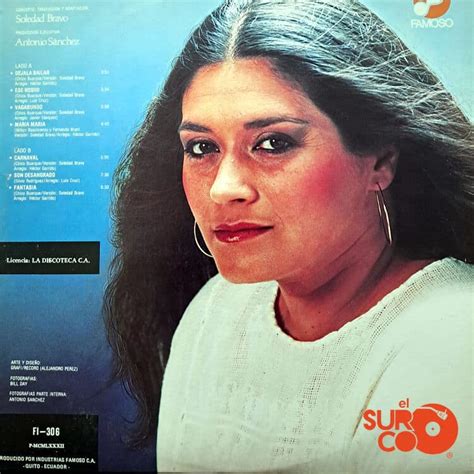 Disco De Vinilo Lp Soledad Bravo Caribe El Surco Ecuador