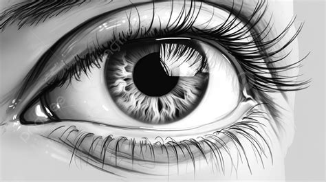 사람의 눈 스케치 눈을 그린 그림 눈 패션 배경 일러스트 및 사진 무료 다운로드 Pngtree