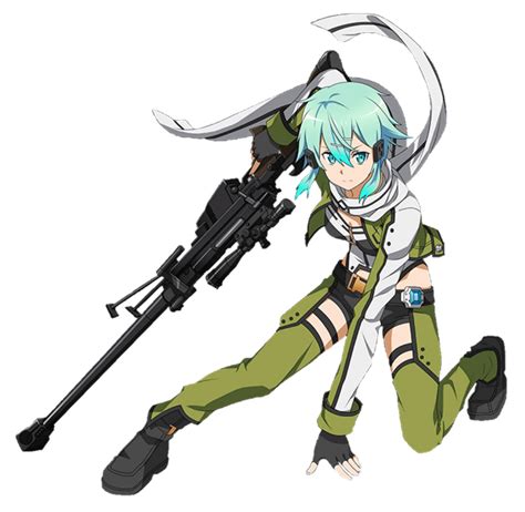 Ggo Sinon Render 1 By Thegothamguardian On Deviantart