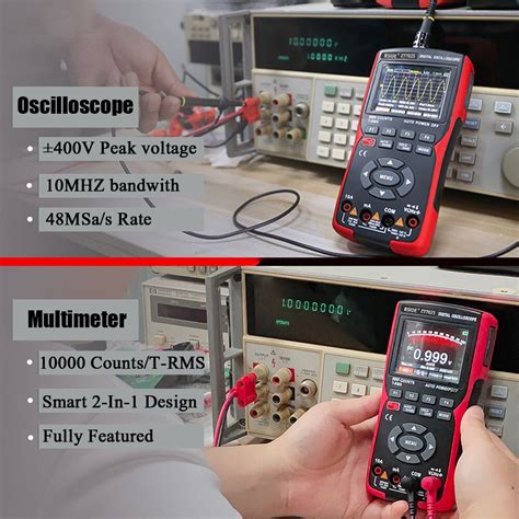 Bside Digital Multimeter Oscilloscope Professional Electrician Tester Voltmeter Current Hz Cap