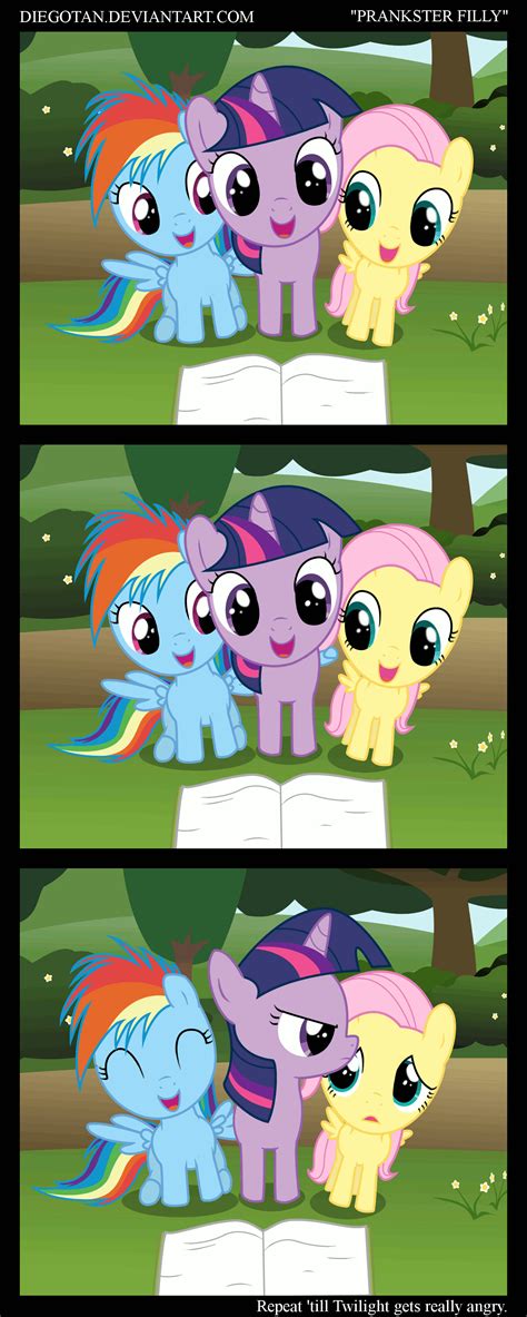 Twilight Dashie And Fluttershy Read A Book By Diegotan On Deviantart
