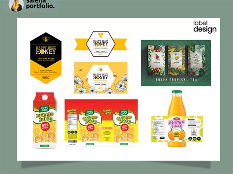 Label Design By Saleha Talha On Dribbble
