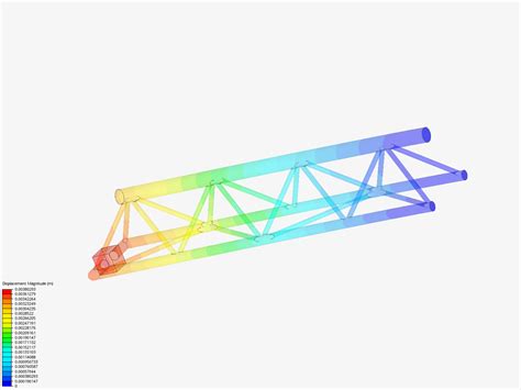 Tutorial Linear Static Analysis Of A Crane By Afi Simscale
