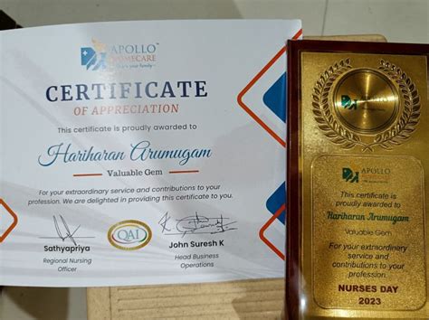 Thankyou Apollohomecarebangalore Hariharan Arumugam