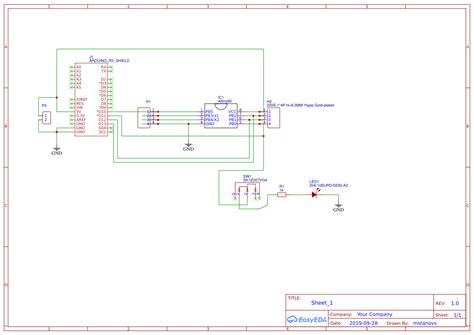Attiny85 Programmer Shield Oshwlab
