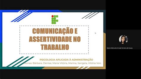 Comunicação E Assertividade No Trabalho Youtube