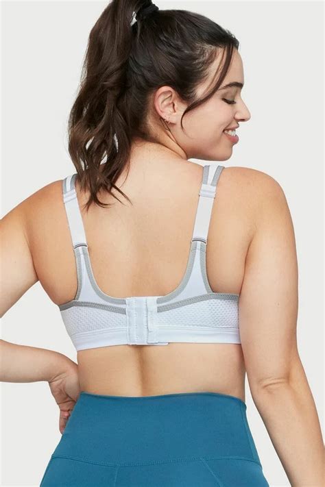 Glamorise High Impact Underwire Sport Bra White