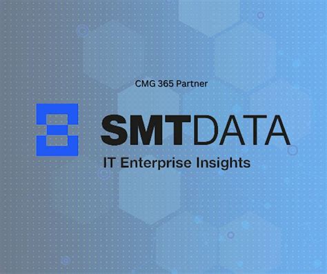 Cmg Sponsor Spotlight Smt Data Hubs Ly Q01ztq5q0 Smt Data Is A Software Solutions And