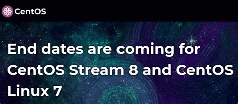 Centos Reminds Everyone End Of Life Is Coming For Centos Linux 7