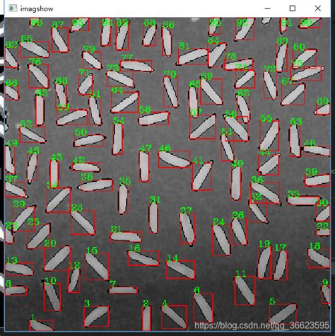 使用分水岭算法对米粒进行精准分割探索（1）米粒识别 请选取合适的分割算法分割出下面图像中的米粒并统计其所占像素数。 In Csdn博客