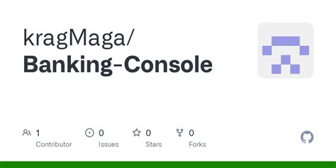 Github Kragmagabanking Console