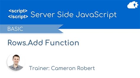 Ssjs Rowsadd In Salesforce Marketing Cloud Youtube