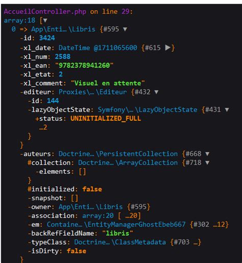 Symfony `key 0 In Object With Arrayaccess Of Class Does Not Exist