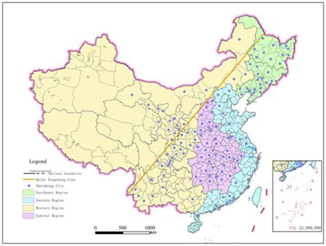 Land Free Full Text Classification Of Shrinking Cities In China